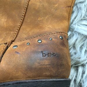 boc | Shoes | Boc Brown Leather Knee High Boots With Zippers | Poshmark